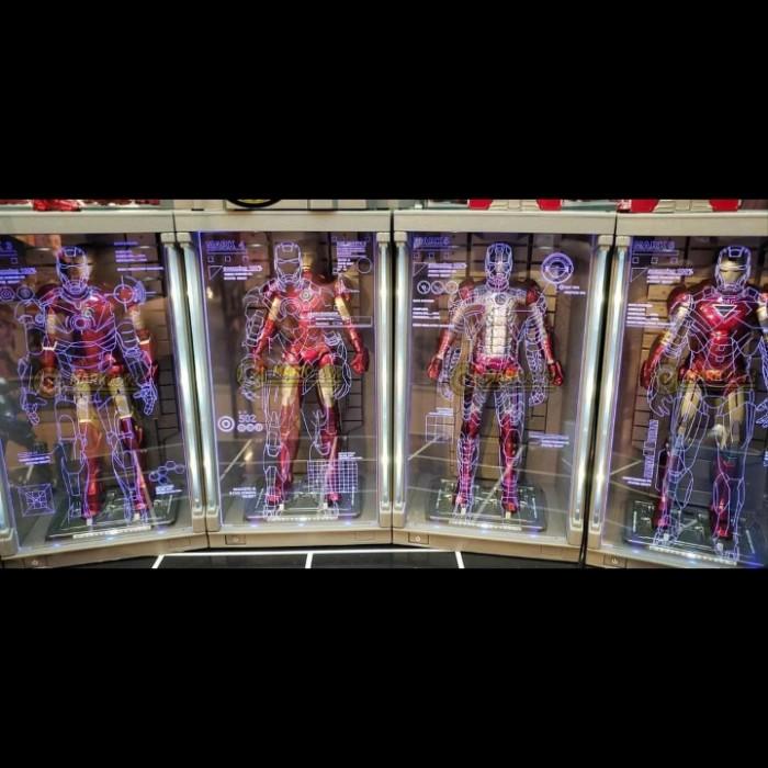 Jual Hall of Armor V2 ZD Toys Marvel Avengers Ironman 2 Iron man Figure ...