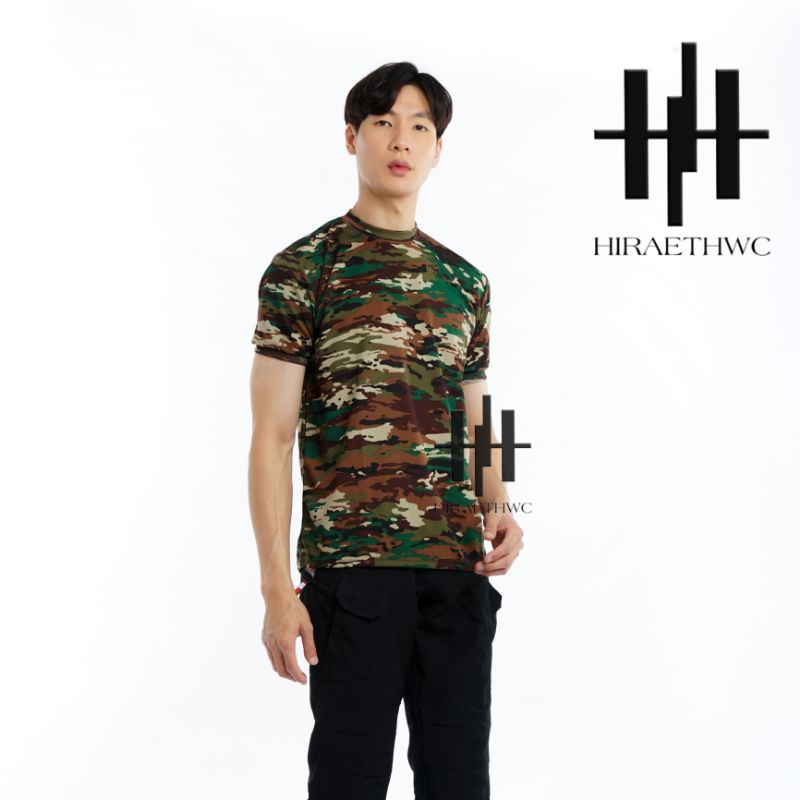 Jual Kaos Loreng Dryfit Kaos Loreng Malvinas Baju Kaos Doreng Kasad Tni Bahan Nyerap Keringat