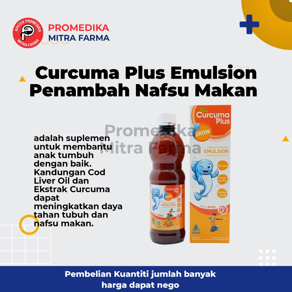 Jual Curcuma Plus Syrup / Botol / Multivitamin Daya Tahan Tubuh Anak ...