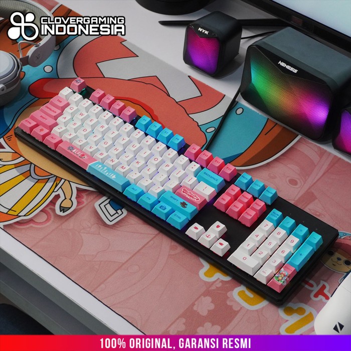 Jual Keycaps One Piece Chopper Edition PBT Dye Sub Mechanical Keyboard ...