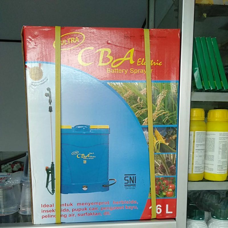 Jual CBA SEMPROT TANAMAN ELECTRIC 16 Liter (penyemprot herbisida ...