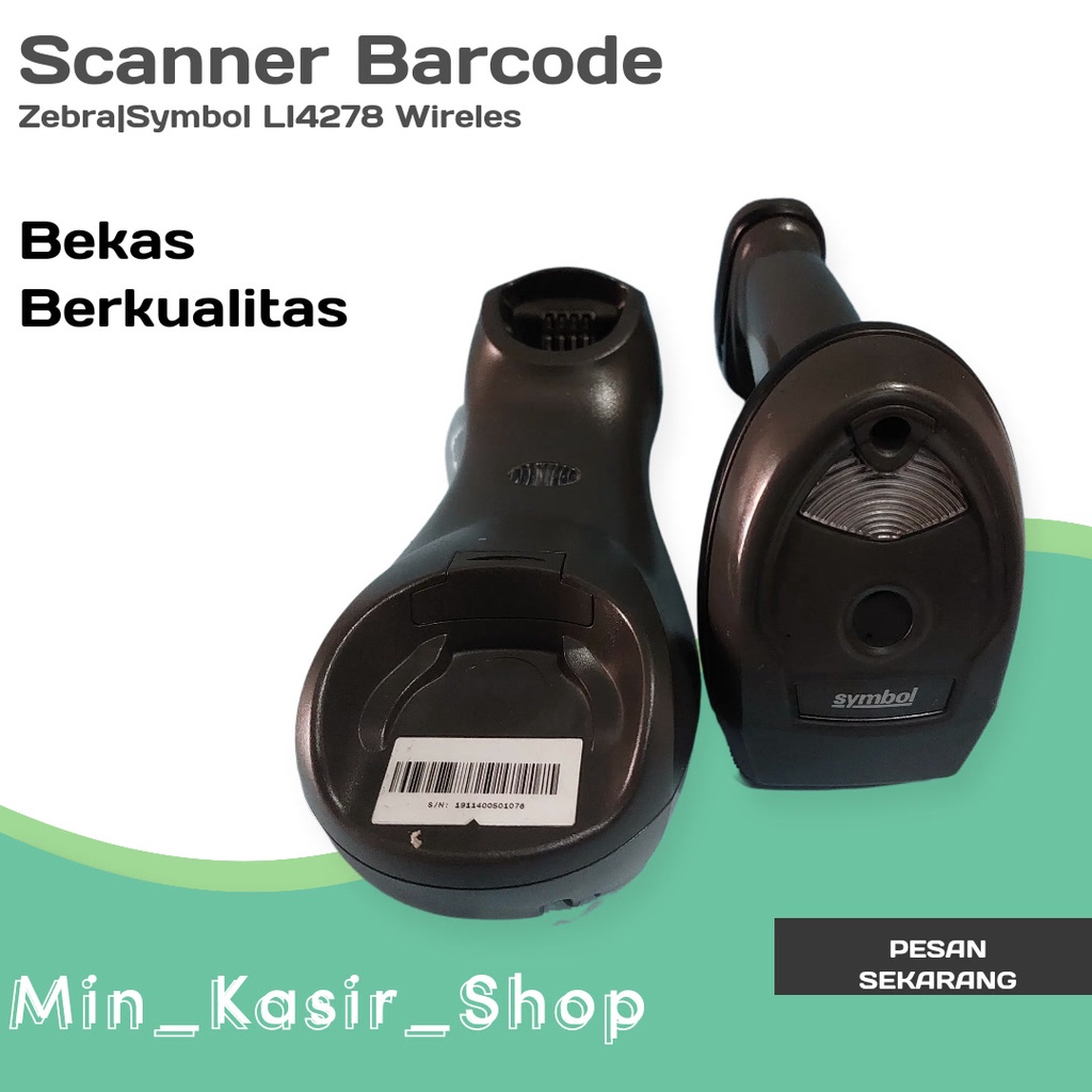 Jual ZEBRA Li-4278 Wireless Barcode Scanner Symbol Li4278 Motorola 1D ...