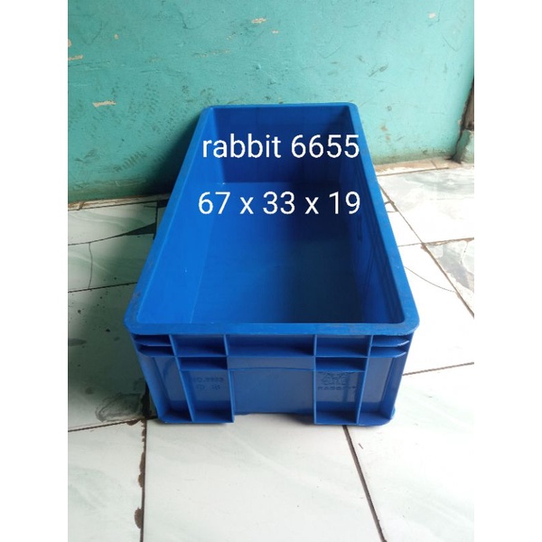 Jual box contener rabbit 6655 bekas ( mulus gk ada tambalan) | Shopee ...