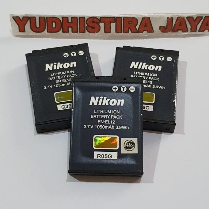 Jual NIKON EN-EL12 ORIGINAL BATERAI | Shopee Indonesia