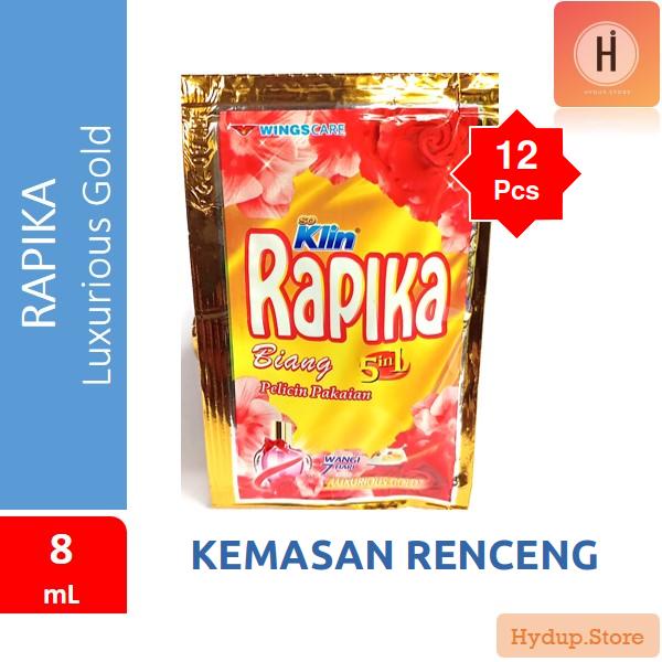 Jual Rapika Biang Luxurious Gold Satuan & Renceng isi 12 Sahset Kemasan ...