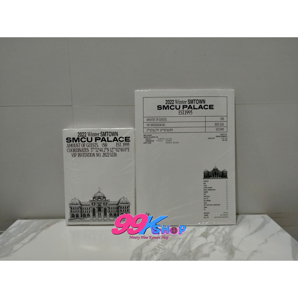 Jual [99-KSHOP][BUY 1 GET 1] 2022 Winter SMTOWN : SMCU PALACE | Shopee ...