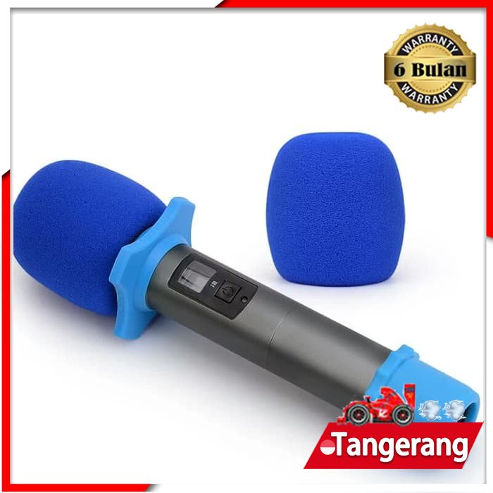 Jual Set Ring + Busa Mic Karaoke Karet Cover Pelindung Ring Mic Holder ...