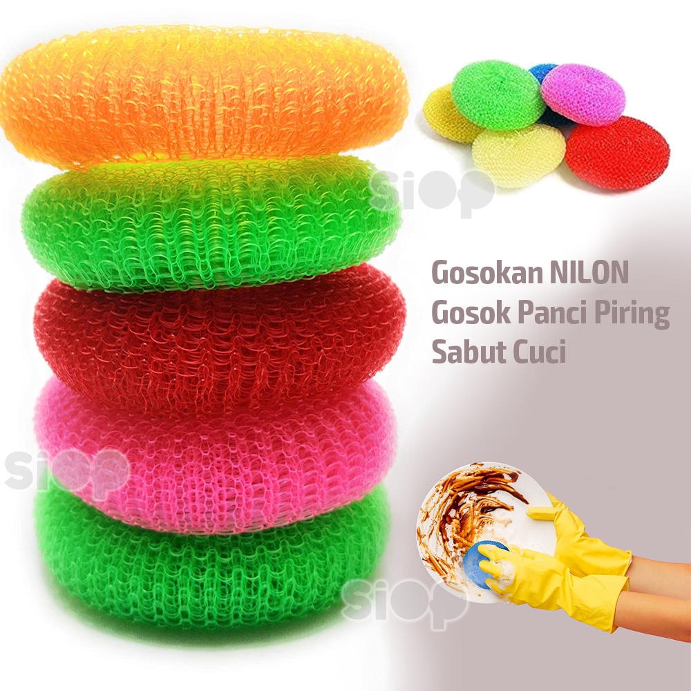 Jual Gosokan NILON Plastik Gosok Panci Piring Gelas Sabut Cuci | Shopee ...