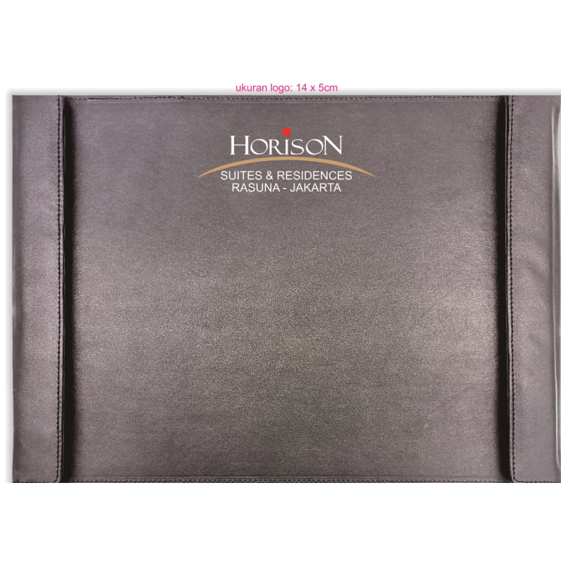 Jual Writing Sign Pad Hotel Reception Dengan Logo Print UV | Shopee ...
