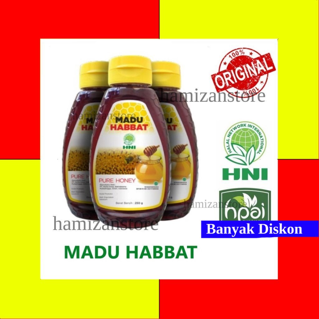 Jual MADU HABBAT - HNI HPAI ORIGINAL [HMZ] | Shopee Indonesia