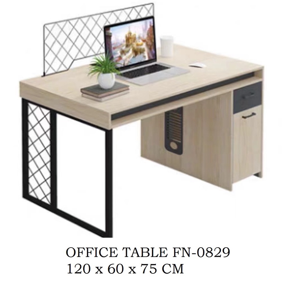 Jual Meja Office Table FN-0829 Ukuran 120 x 60 x 75Cm Khusus Batam ...