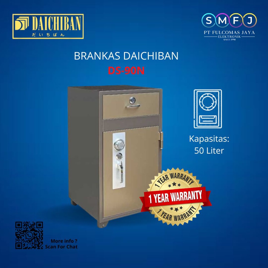 Jual Brankas DAICHIBAN DS-90N GAEANSI RESMI | Shopee Indonesia