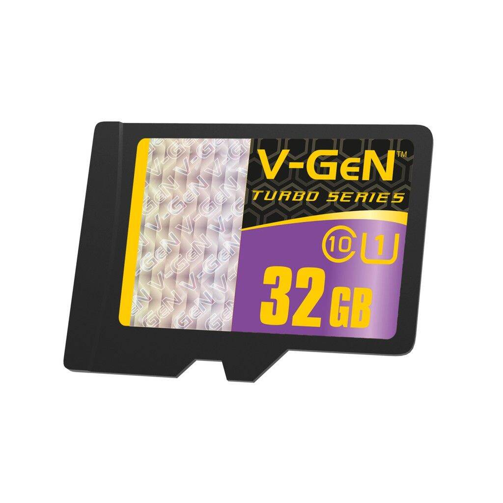 Jual MicroSD Micro Sd Card V-Gen 32GB Class 10 Turbo Series Memory Card ...