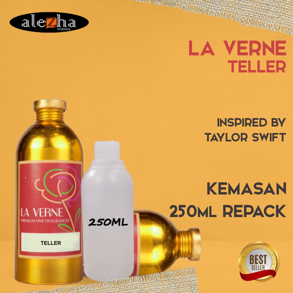 Jual Bibit Parfum Murni TELLER / TAYLOR SWIFT (LA VERNE) 250ml | Shopee ...