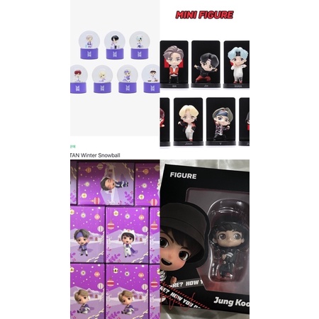 Jual [READY STOCK] TINYTAN FIGURE MIC DROP || TINYTAN WINTER SNOWBALL BTS OFFICIAL! | Shopee ...