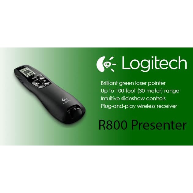 Jual Pointer Logitech R800 Professional Wireless Presenter | Shopee ...