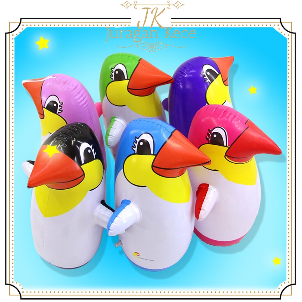 Jual Balon Tinju Penguin Mainan Samsak Anak Tinjuan Karakter Motif ...