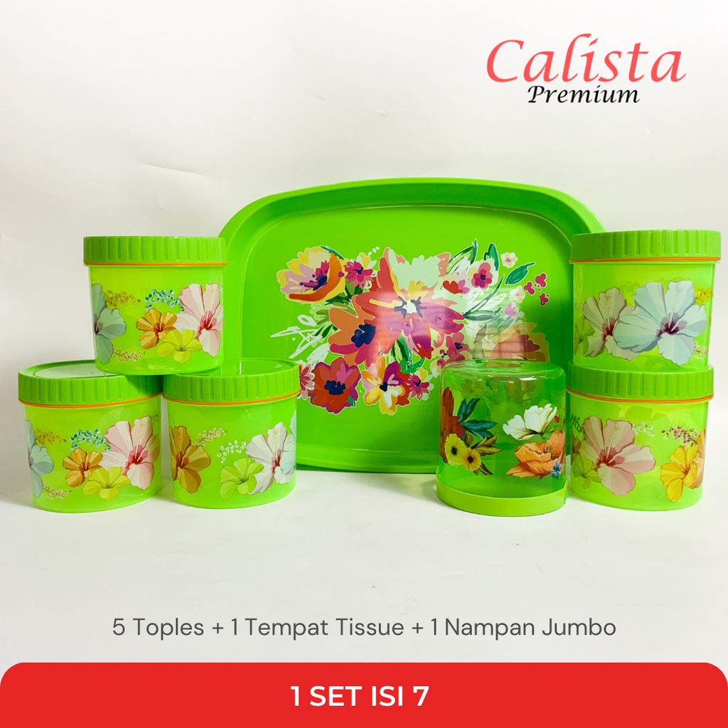 Jual [CALISTA] TONAM TISSUE SET TOPLES BUNGA SET ISI 7 PCS | Shopee ...