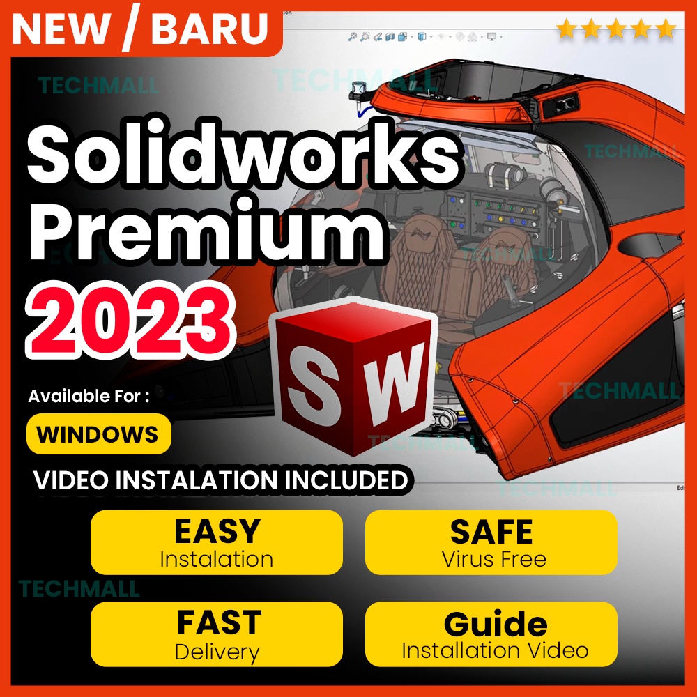 Jual NS Latest Updated Version Solidworks 2023 & Full Set plugins ...