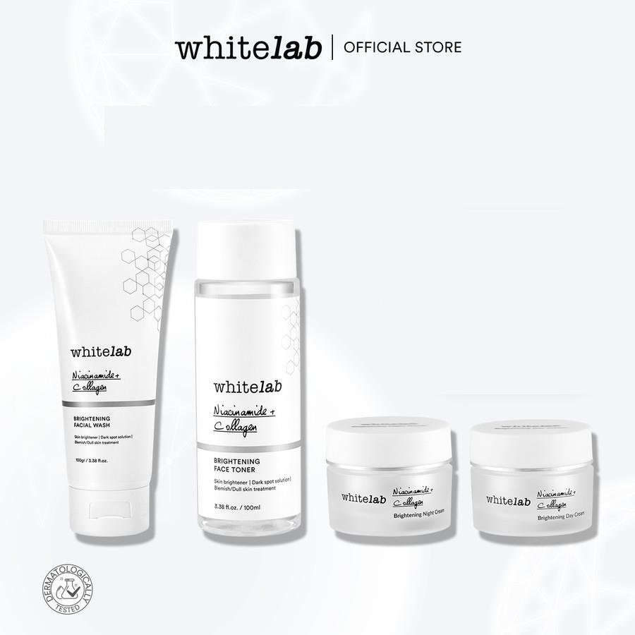 Jual Whitelab Brightening Face Series Krim Muka Wajah White Lab Paket ...