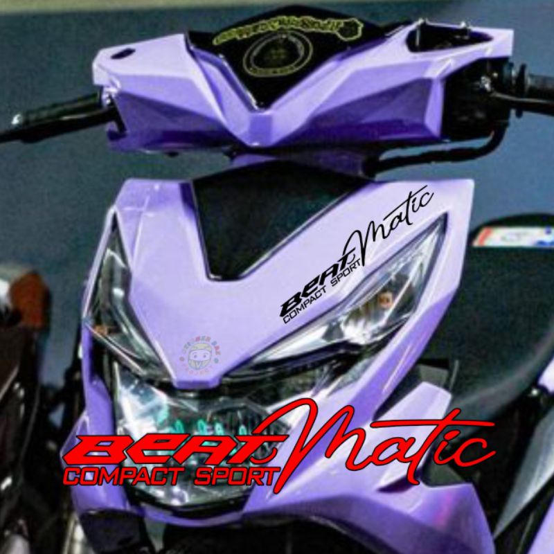 Jual Sticker beat matic compact sport cutting sticker motor | Shopee ...