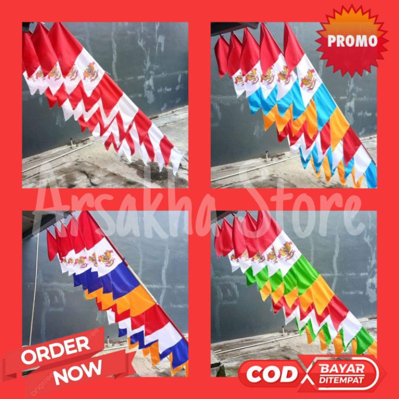 Jual Umbul Umbul Garuda Warna | Shopee Indonesia