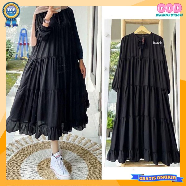 Jual Baj Fashion Muslim Atsan Thunic Murah Tunik Remaja Wanita Kasual ...
