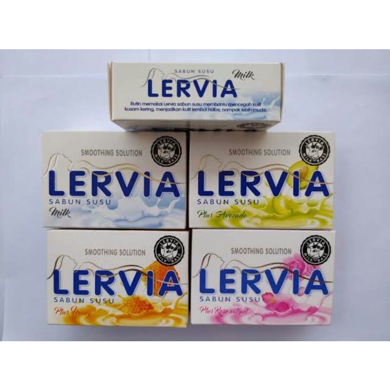 Jual SABUN LERVIA SUSU MILK SABUN BATANG EXTRAC SUSU KAMBING 90gr ...