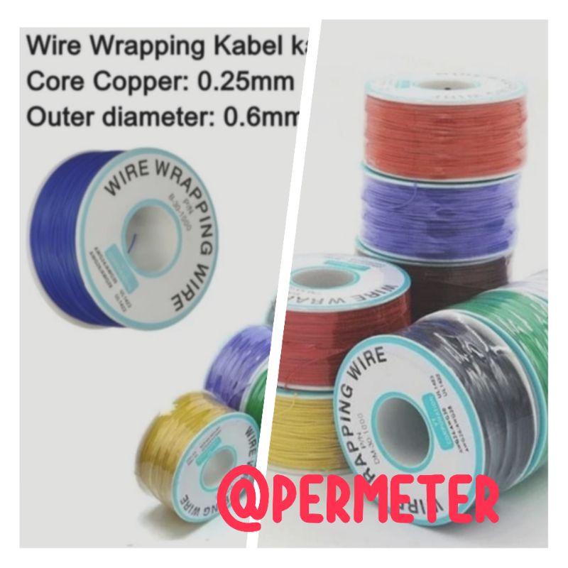 Jual Kabel Jumper jalur komponen elektronik kawat wire wrapping ...