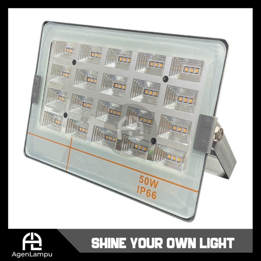 Jual LAMPU SOROT LED FLOODLIGHT LAMPU TEMBAK INDOOR OUTDOOR 50 WATT | Shopee Indonesia