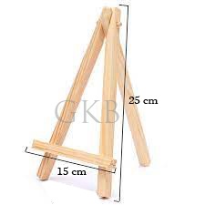 Jual Easel Kayu 15x25 cm untuk Kanvas Lukis | Shopee Indonesia