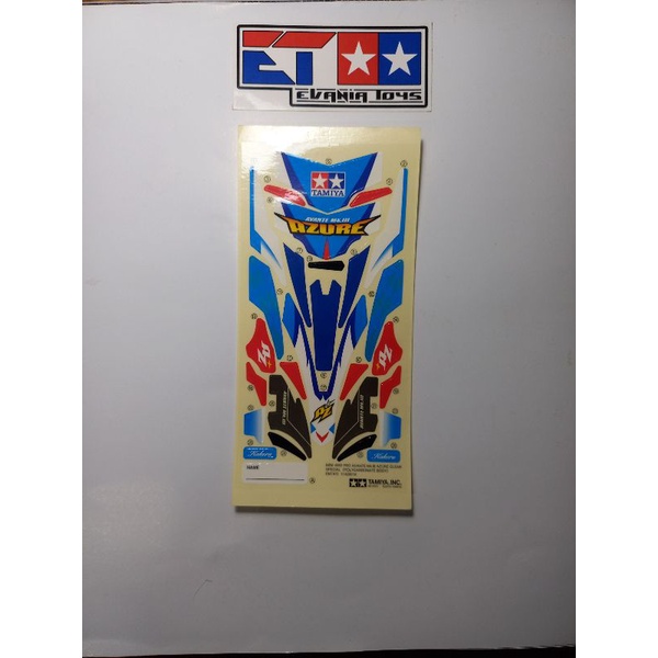 Jual Tamiya Decal Avante Mk III Azure Clear Special | Shopee Indonesia