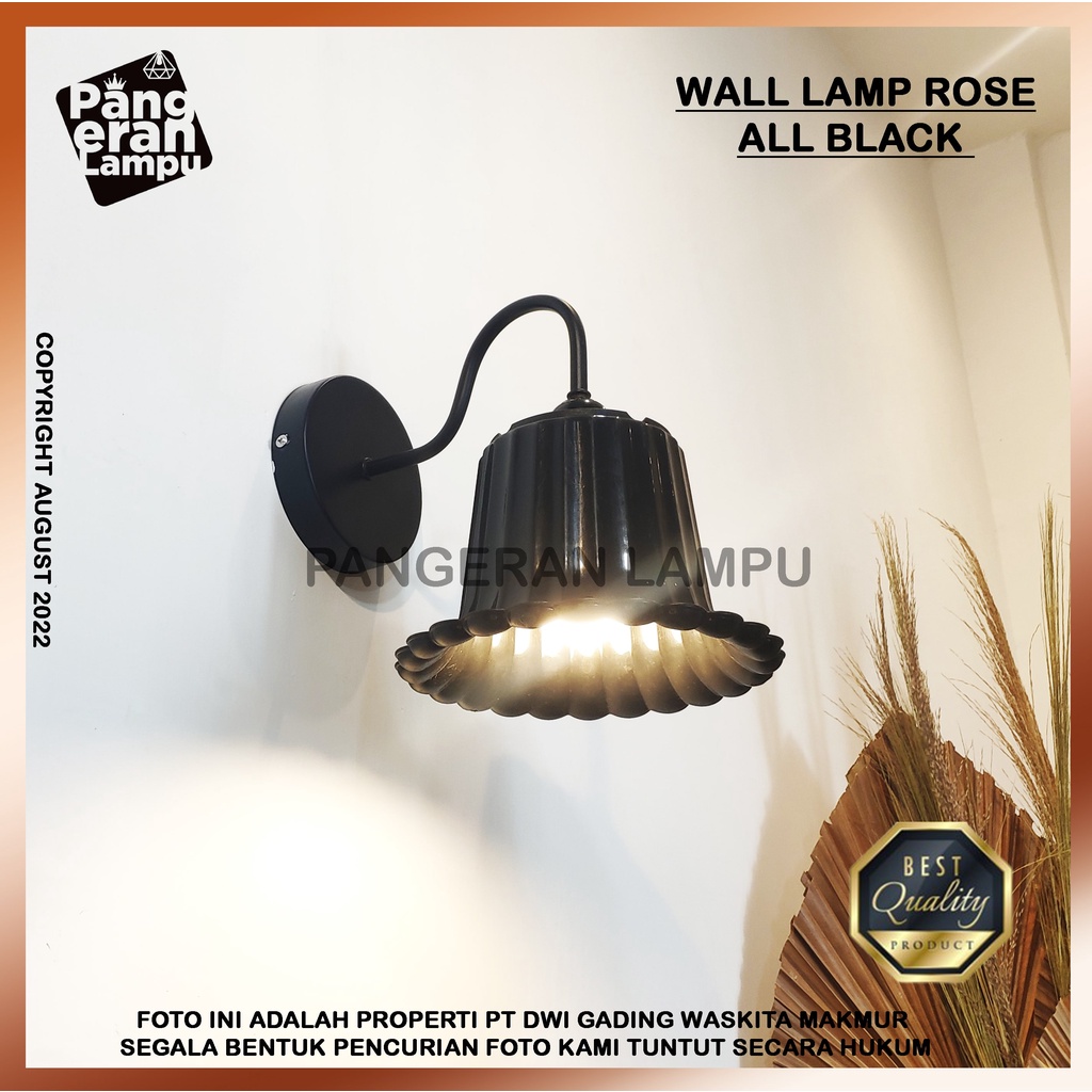 Jual LAMPU DINDING WALL LAMP MINIMALIS INDUSTRIAL TYPE ROSE PANGERAN ...