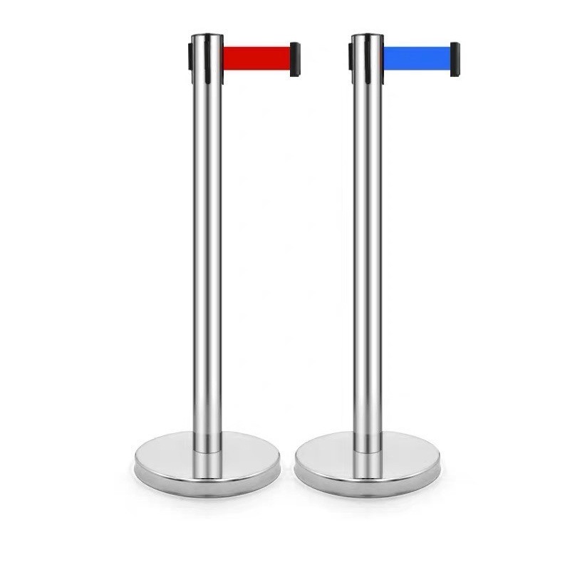 Jual Standing Barier Tiang Antrian Stainless Pembatas Baricade Tiang ...