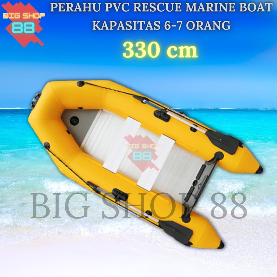 Jual PERAHU KARET RIB MANCING HEAVY DUTY PVC RUBBER RESCUE INFLATABLE ...