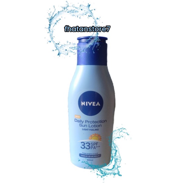 Jual Nivea Daily Protection Sun Lotion 33 SPF PA+++ 100 ml | Shopee ...