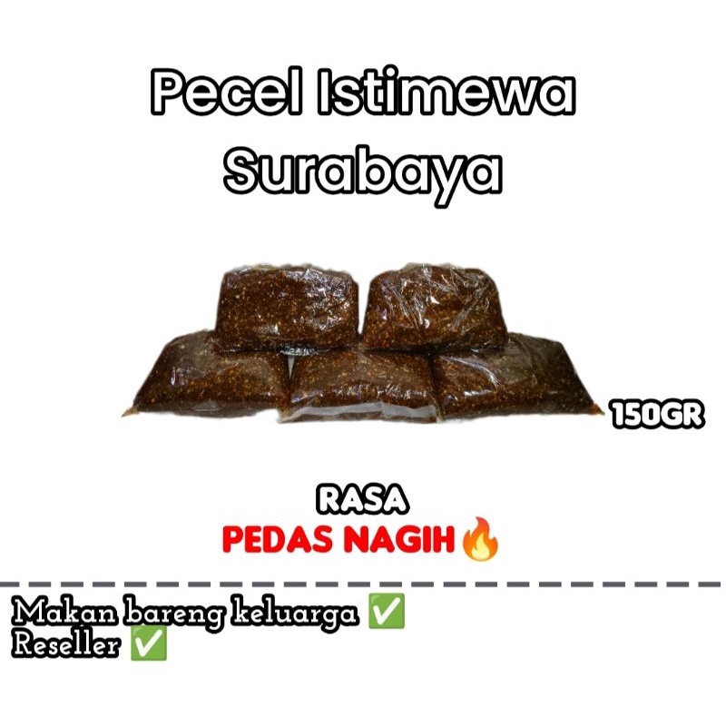 Jual Sambal Pecel Istimewa Surabaya (Pak Kin ASLI) | Shopee Indonesia
