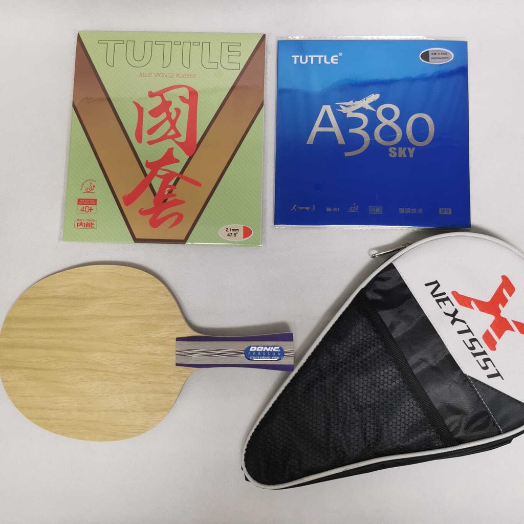 Jual Paket Bet Tenis Meja Pingpong Donic Persson Exclusive Off Dan Karet Tuttle Set | Shopee ...