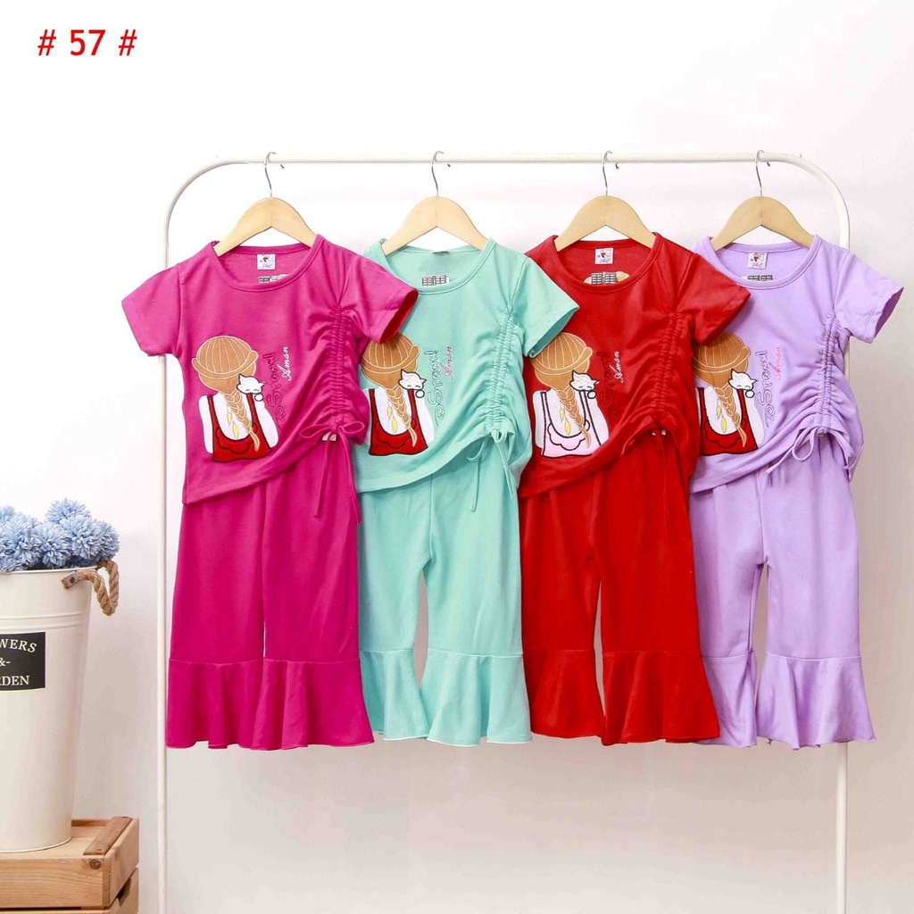 Jual STELAN ANAK USIA 2-9 TAHUN BAHAN BABY TERRY/ONE SET VIRAL /STELAN ...