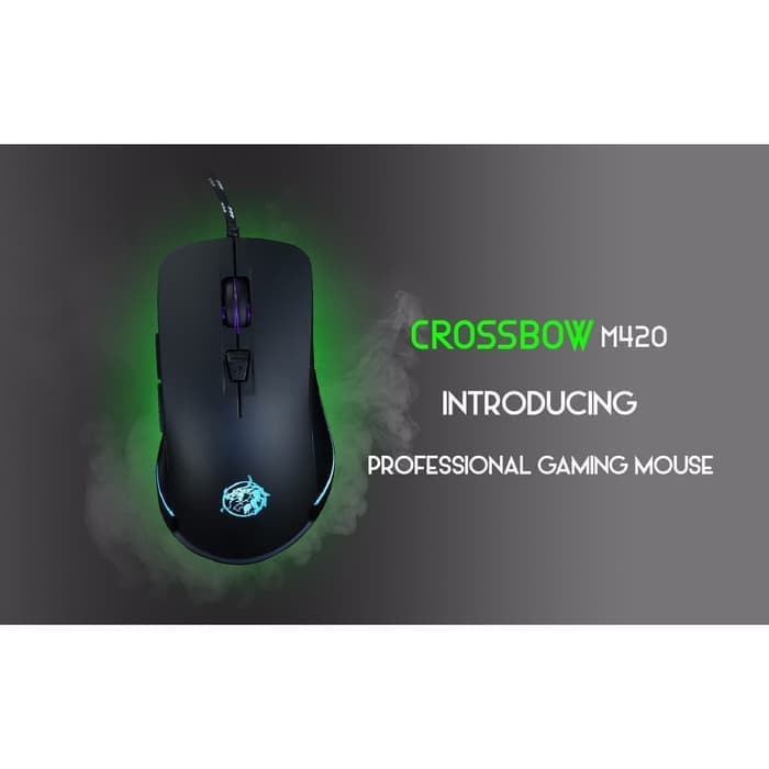 Jual MOUSE IMPERION CROSSBOW M420 - MS 420 - GAMING | Shopee Indonesia