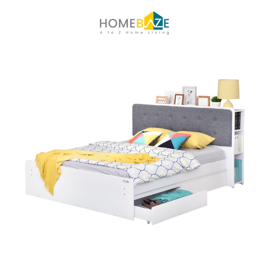 Jual Homebaze - Divan Laci Eclipse 160x200 Minimalis, Ranjang Kokoh ...