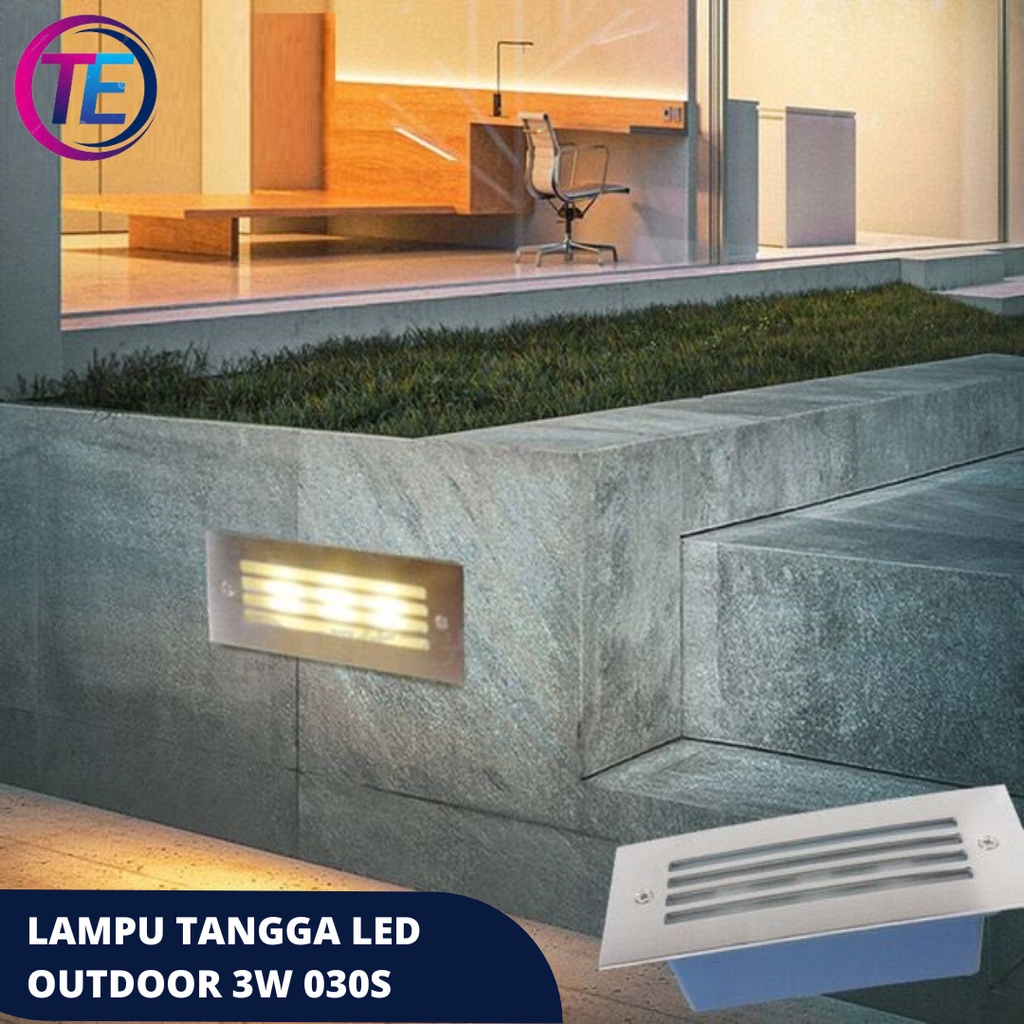 Jual Lampu Tangga Dinding tanam LED Outdoor Waterproof / lampu tangga ...