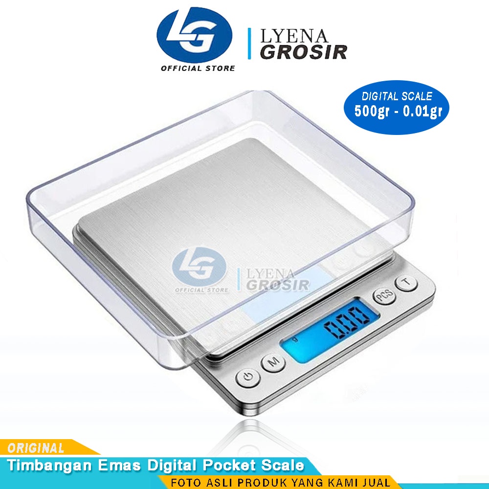 Jual TIMBANGAN EMAS OBAT DIGITAL SILVER KAPASITAS 500 GRAM AKURASI 0,01 GRAM | Shopee Indonesia