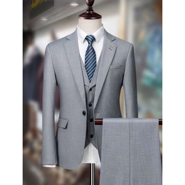Jual setelan jas formal pria/set jas kantor/set jas wedding/setelan jas ... Jual setelan jas formal pria/set jas kantor/set jas wedding/setelan jas ...