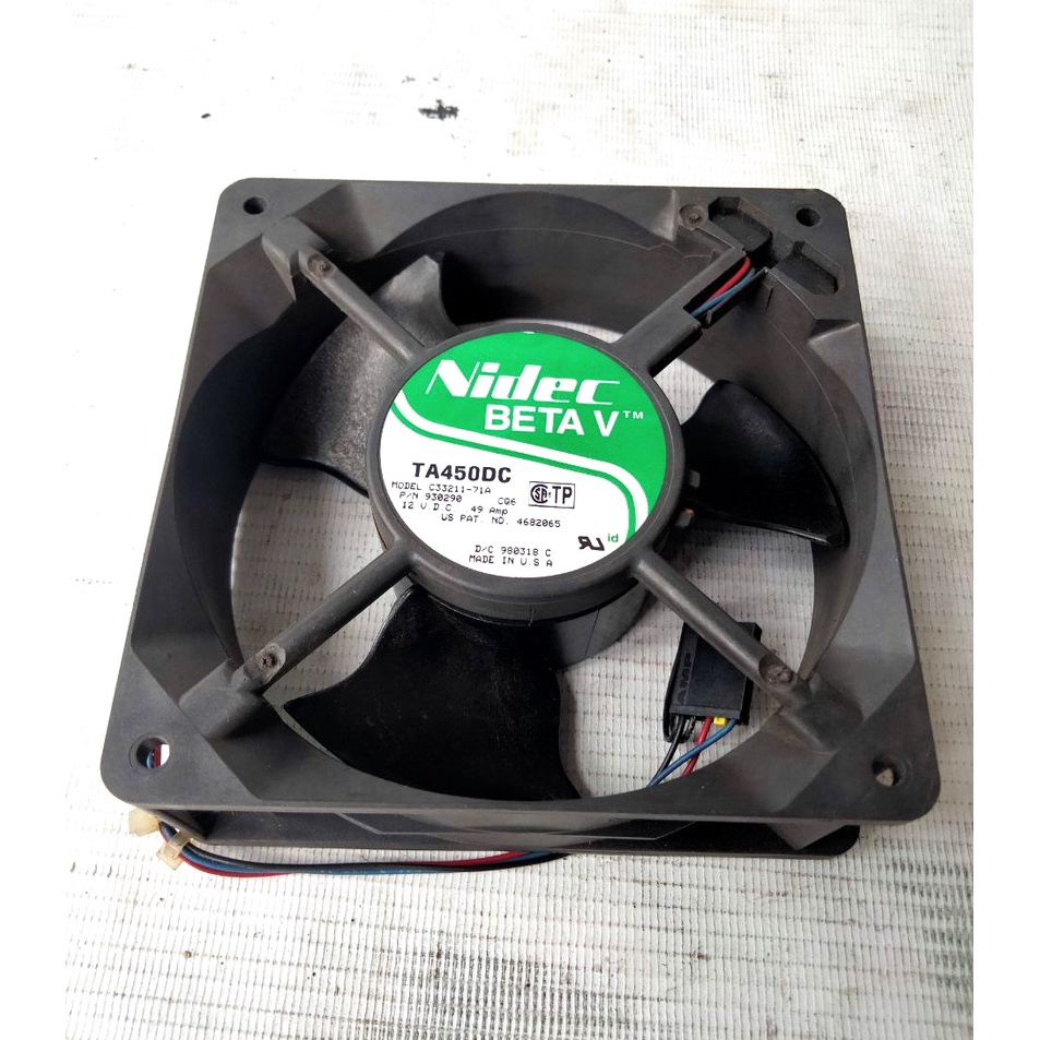 Jual Fan Dc Brushless Nidec Beta V TA450DC C33211-71A Silent Case fan ...