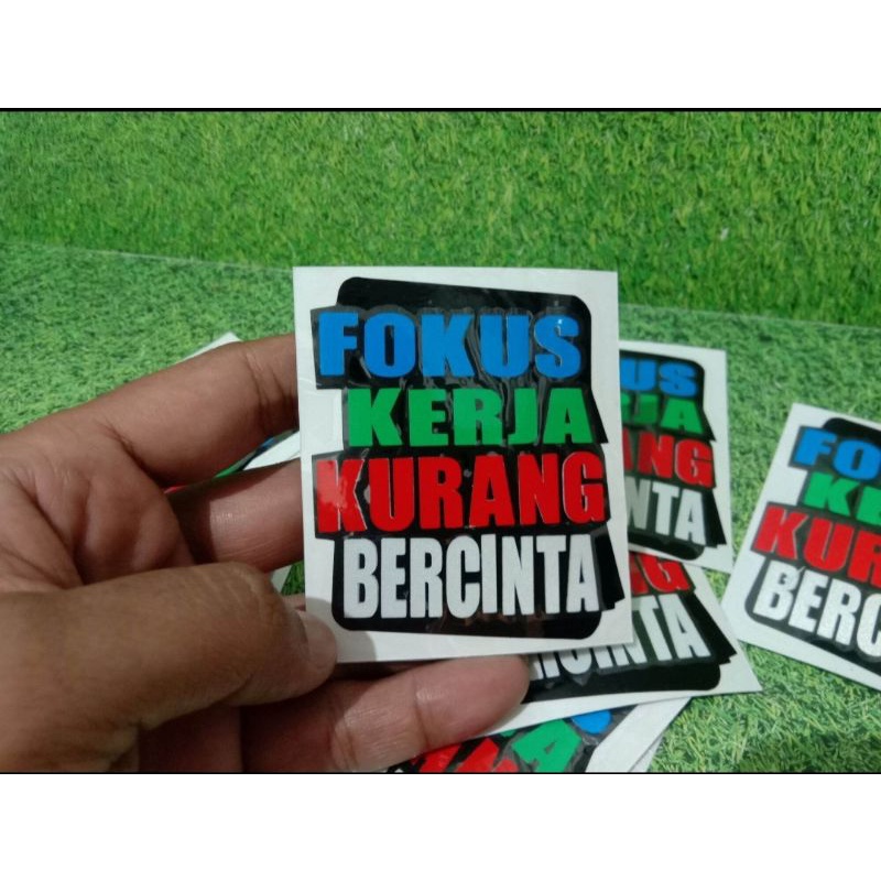 Jual Sticker lucu stiker kata kata unik | Shopee Indonesia
