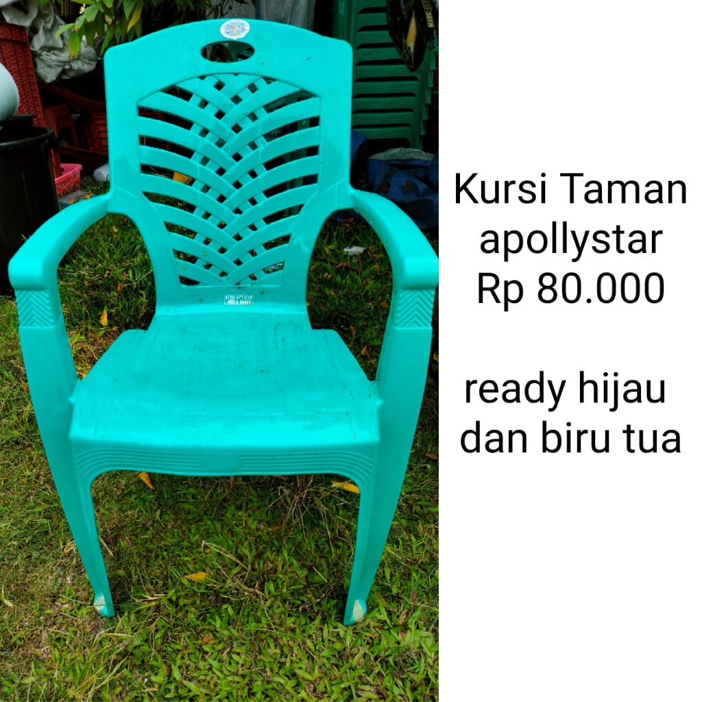 Jual kursi plastik napoly bertangan | Shopee Indonesia