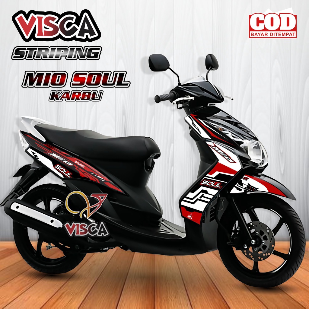 Jual Striping Mio Soul Karbu - Stiker Sticker Striping Variasi Lis ...