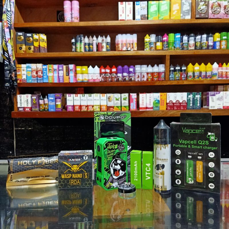 Jual PAKET SIAP KEBUL PANDA VEE2 FULL ORIGINAL BISA COD BY DOVPO MOD VAPE | Shopee Indonesia