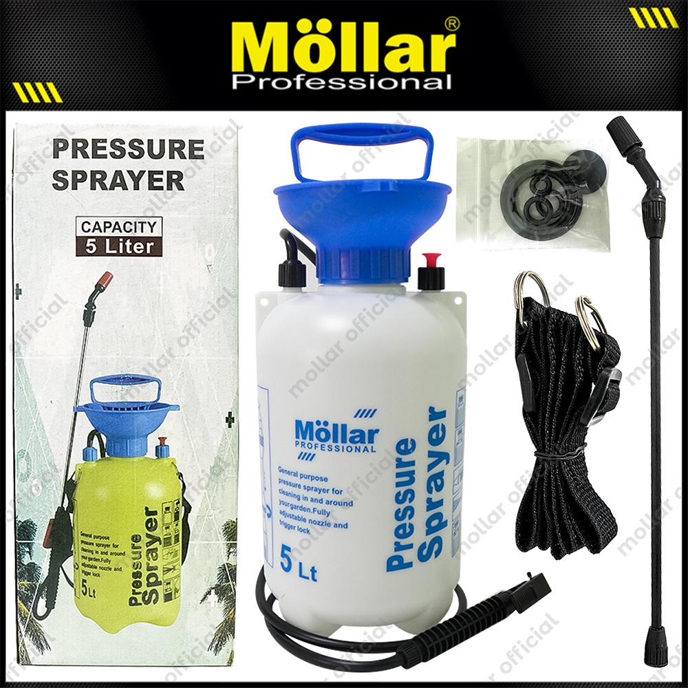 Jual MOLLAR SP5LM Botol Sprayer Alat Semprotan Penyiram Tanaman 5 Liter ...